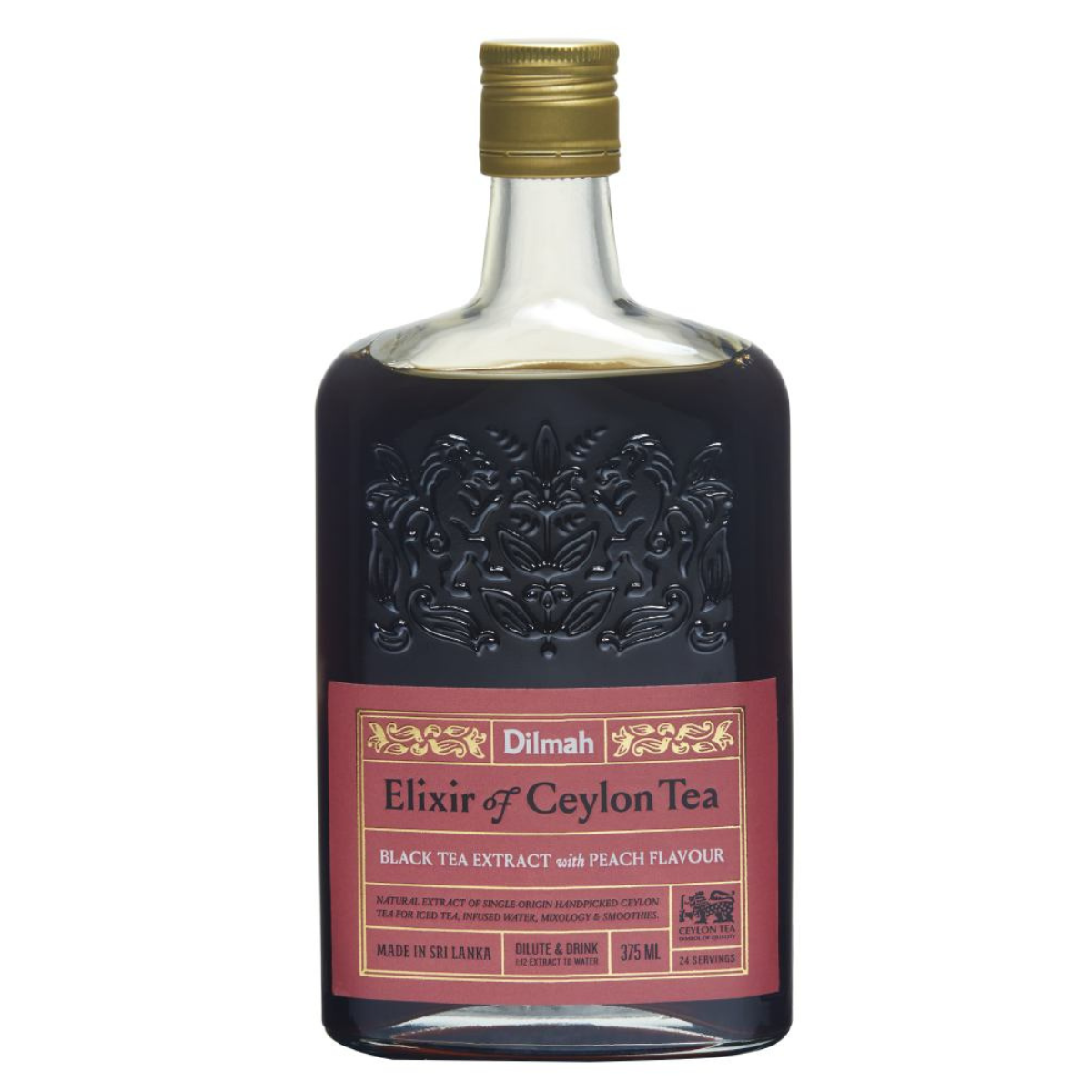 Elixir Black Tea with Peach – 375ml- Concentrate – Ay, Caramba!