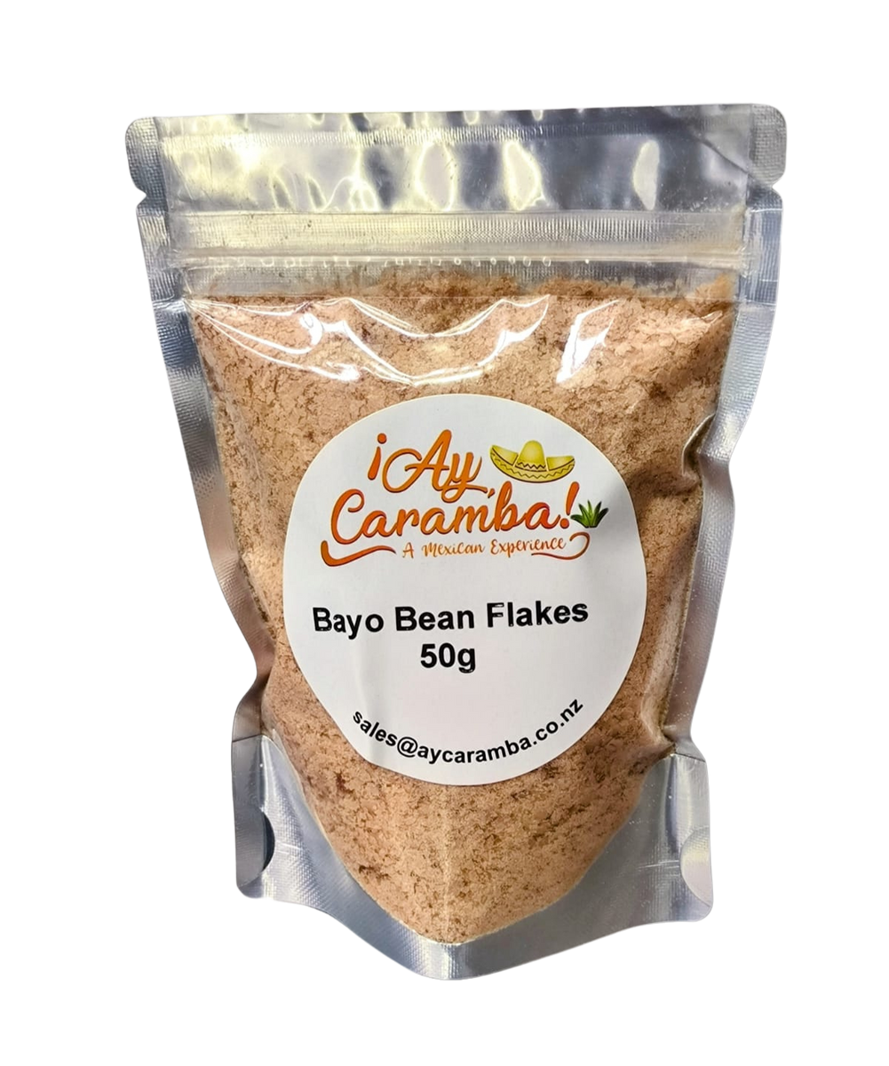 Instant Refried Bayo Bean Flakes – 50g – Ay, Caramba!